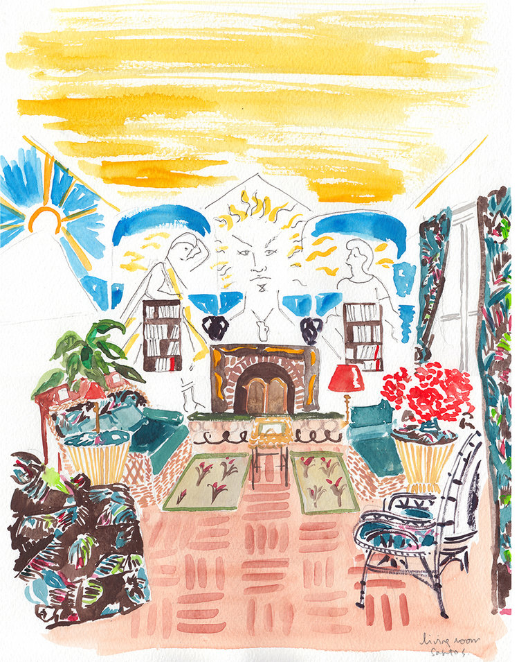 Artist Spotlight Series: Virginia Johnson - The English Room