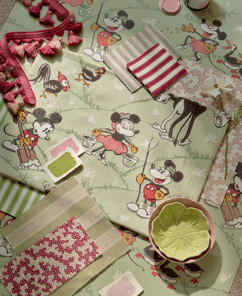 Textile Tuesday: DISNEY HOME X SANDERSON - The English Room