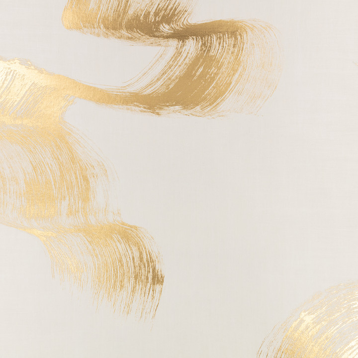 Wallpaper Wednesday: Tsauri Mural in Gold - The English Room